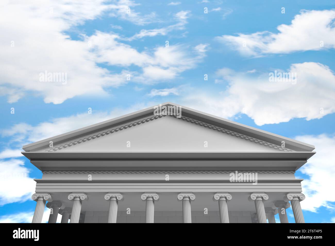 Ancient Greek temple Stock Photo - Alamy