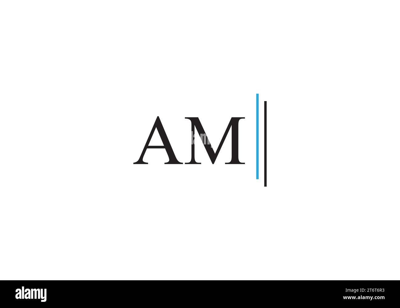 Initial am logo Stock Vector Images - Alamy