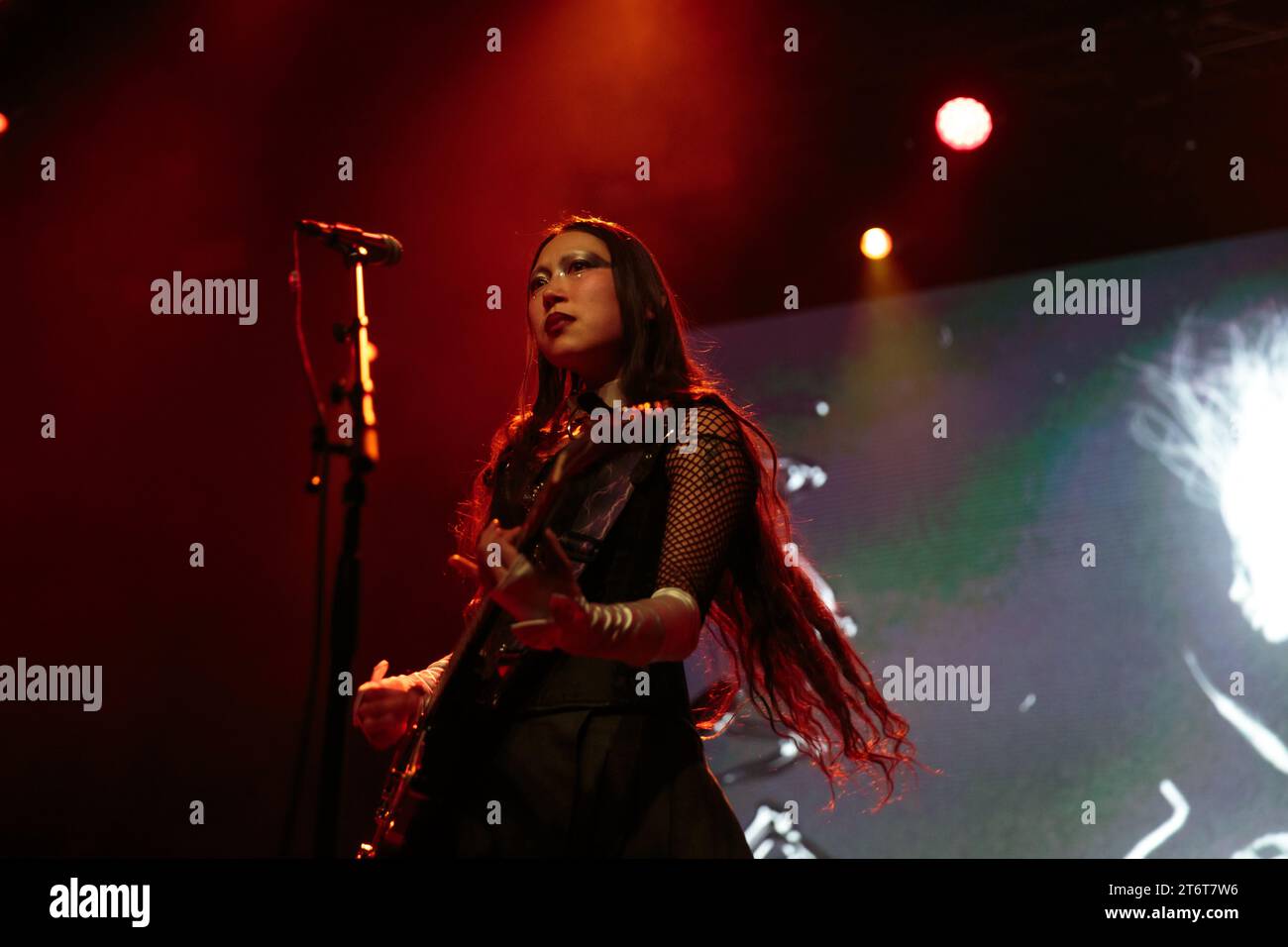 American musician Sasami performing at History Nightclub in Toronto ...