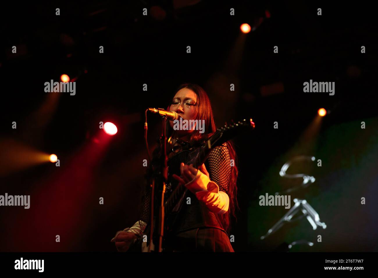 American musician Sasami performing at History Nightclub in Toronto ...