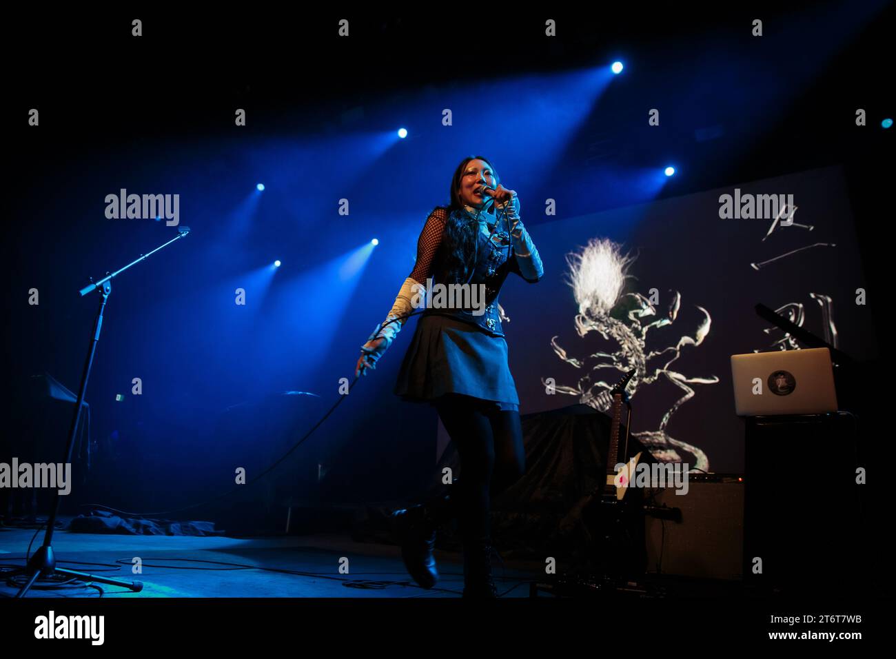 American musician Sasami performing at History Nightclub in Toronto ...