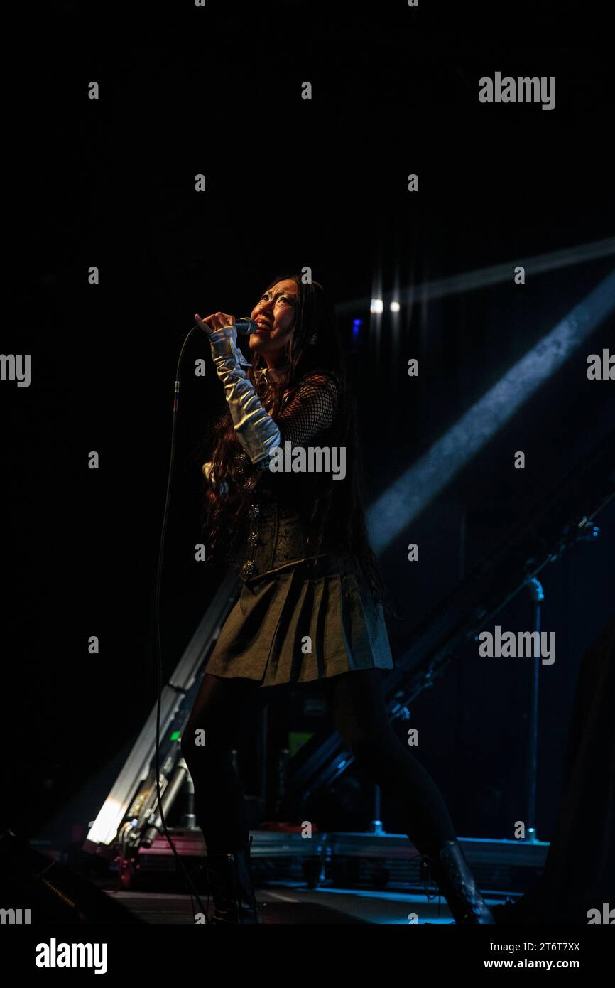 American musician Sasami performing at History Nightclub in Toronto ...