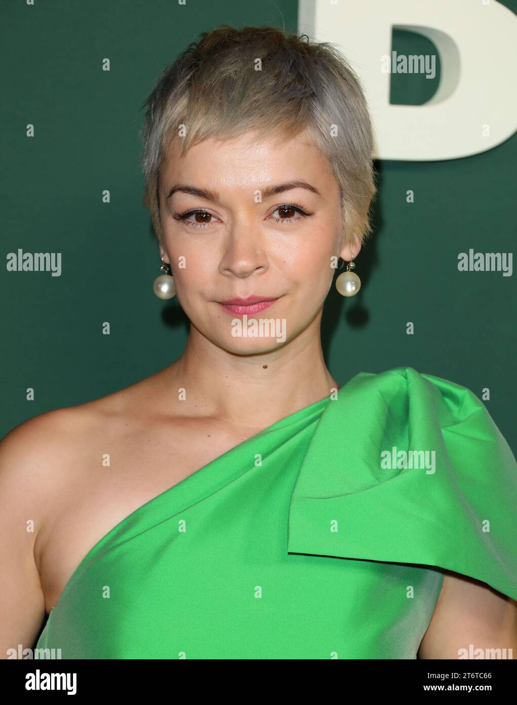 Julia Chan arrives at The 2023 Baby2Baby Gala held at The Pacific ...