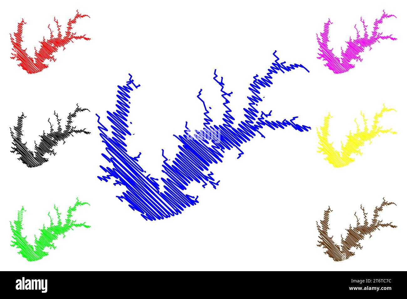 Lake Ray Roberts Reservoir (United States of America, North America, us ...