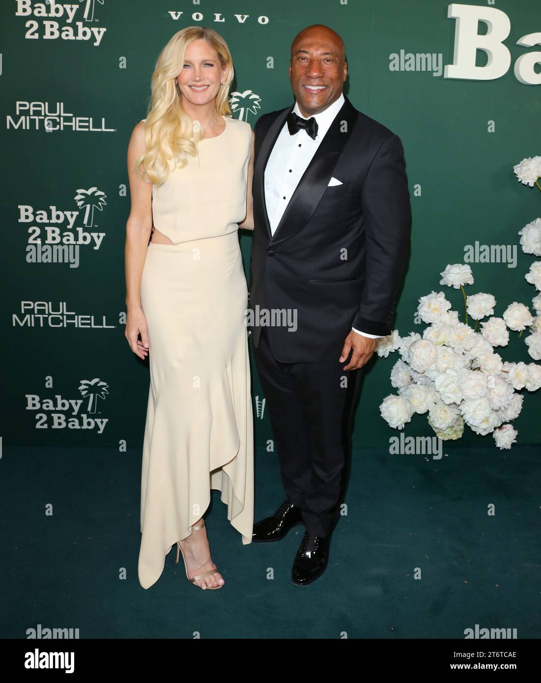 Jennifer lucas, Byron Allen arrives at The 2023 Baby2Baby Gala held at ...