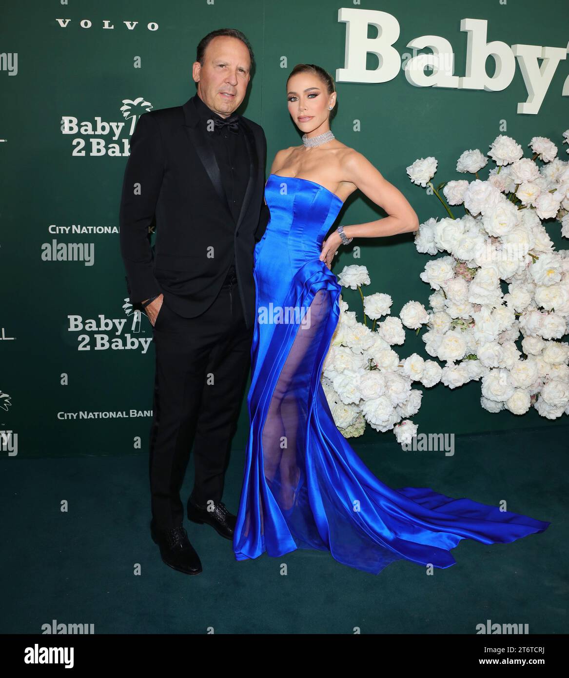David Dollinger, Tara Dollinger arrives at The 2023 Baby2Baby Gala held ...