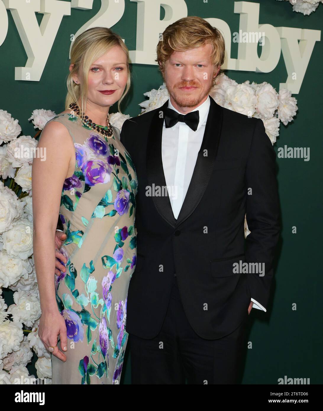 Kirsten Dunst, Jesse Plemons arrives at The 2023 Baby2Baby Gala held at ...