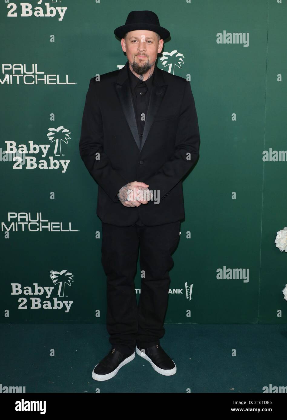 Joel Madden arrives at The 2023 Baby2Baby Gala held at The Pacific Design Center in West ...