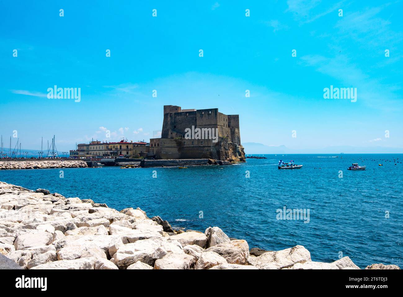 Ovo Castle in Naples - Italy Stock Photo - Alamy