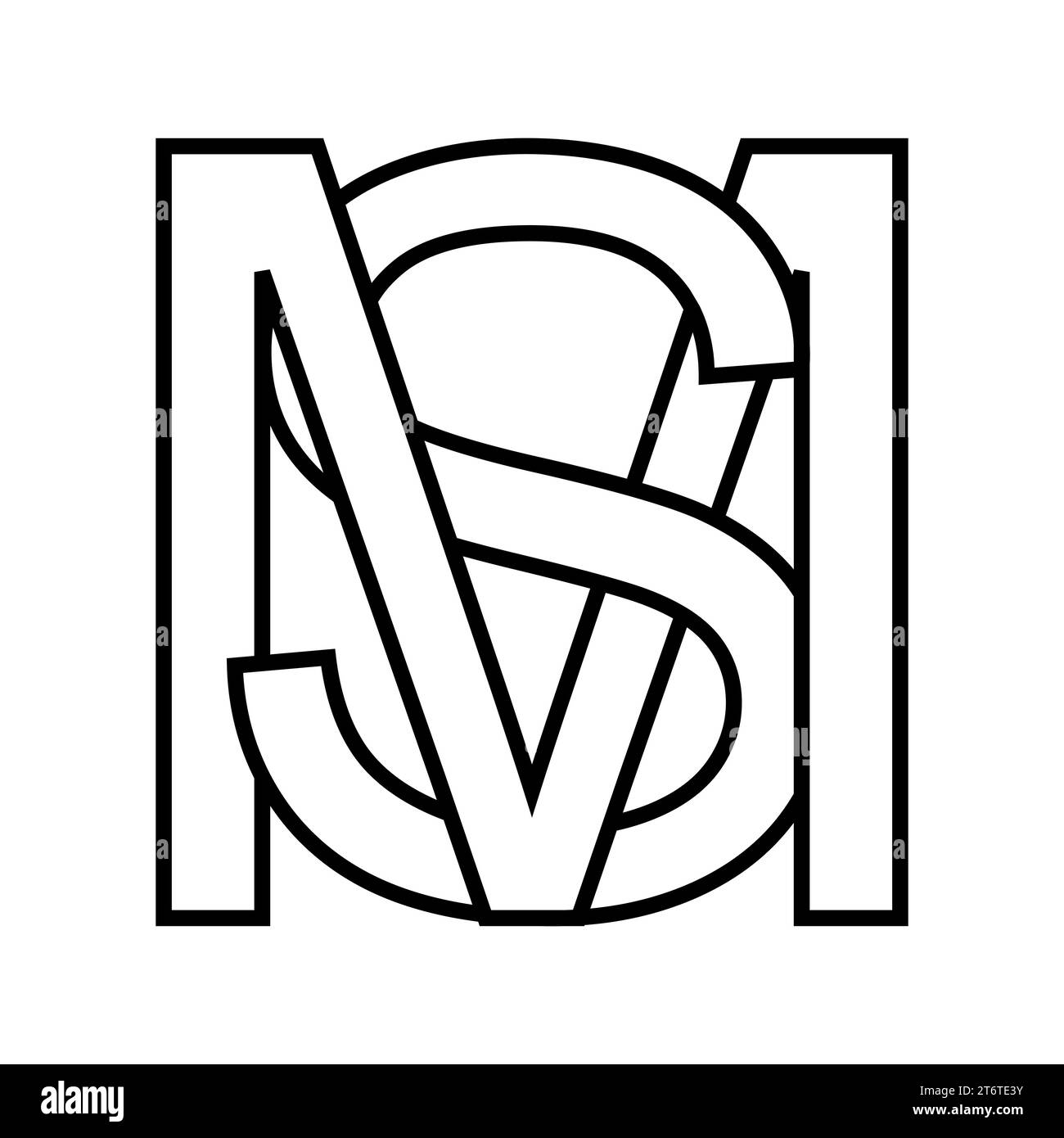 Sm Double Stock Vector Images Alamy