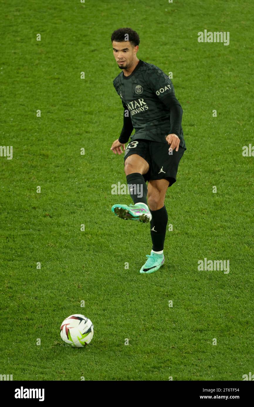 Warren Zaire-Emery of PSG during the French championship Ligue 1 ...