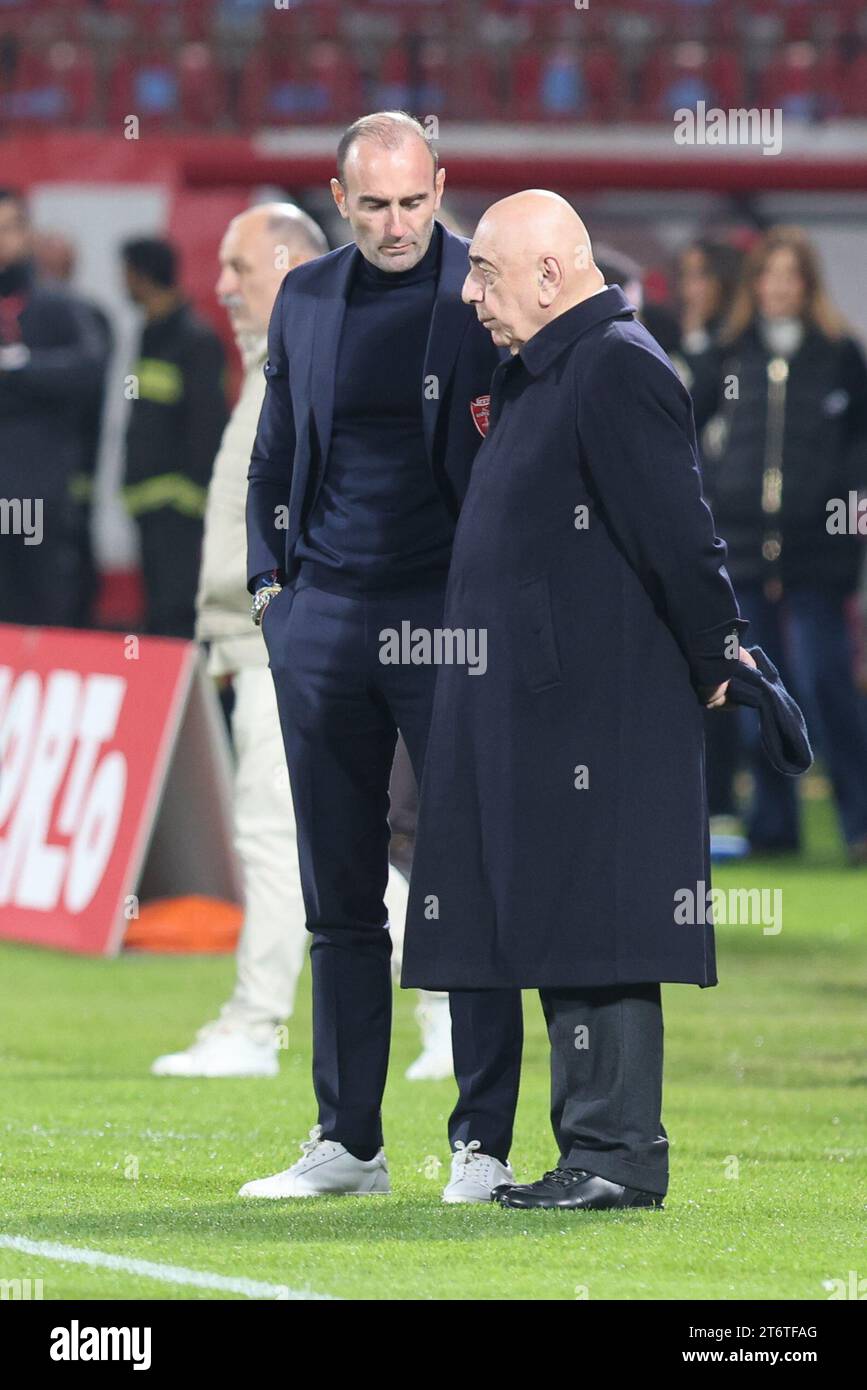 Monza 11 11 2023 U- Power Stadium Ac Monza- Fc Torino adriano galliani ...