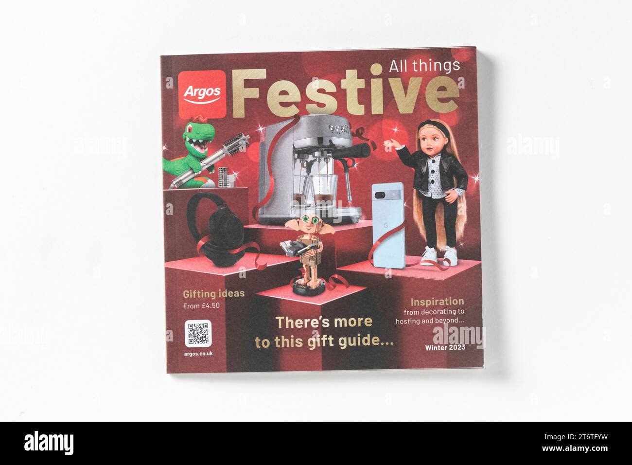 The front cover of an Argos 2023 festive catalogue Stock Photo - Alamy The front cover of an Argos 2023 festive catalogue Stock Photo - Alamy