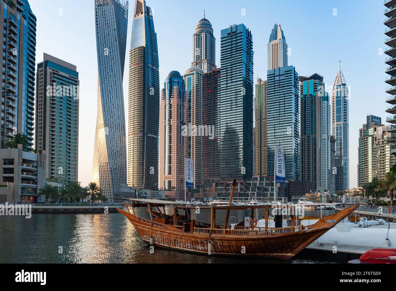 Dubai, United Arab Emirates. July 2nd 2019 Luxury lifestyle skyscraper ...