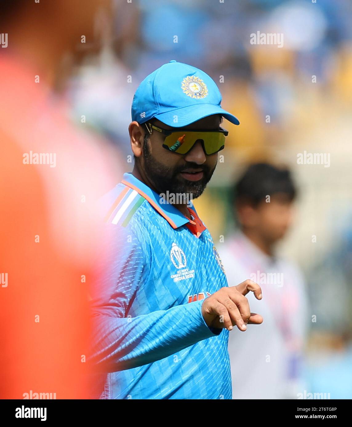 Cricket world cup 2023 rohit hi-res stock photography and images - Alamy