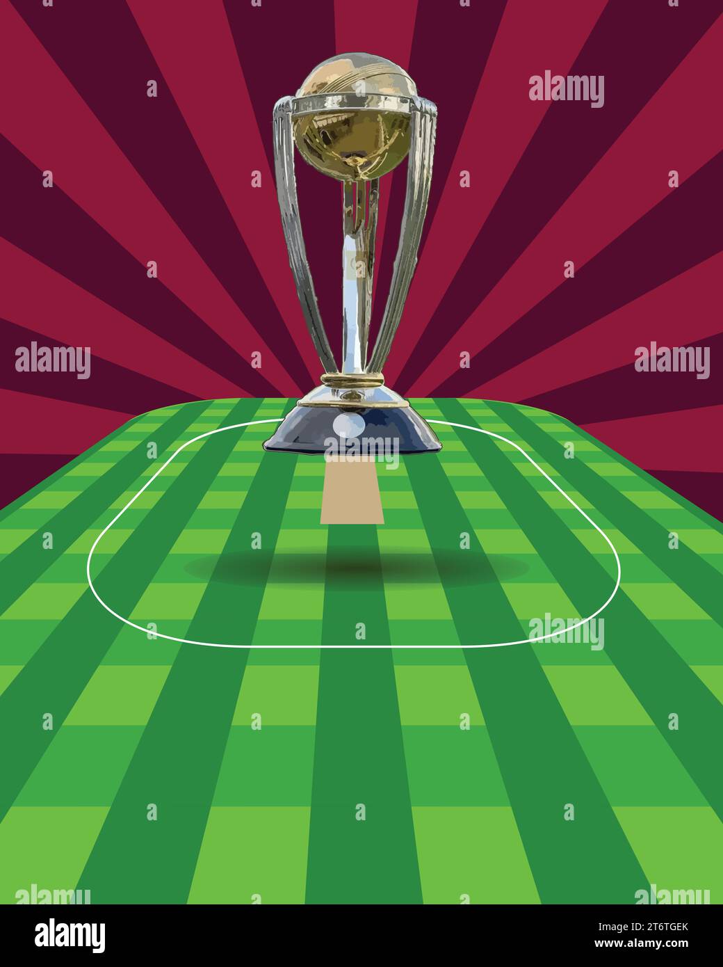 Trophy field Stock Vector Images - Alamy