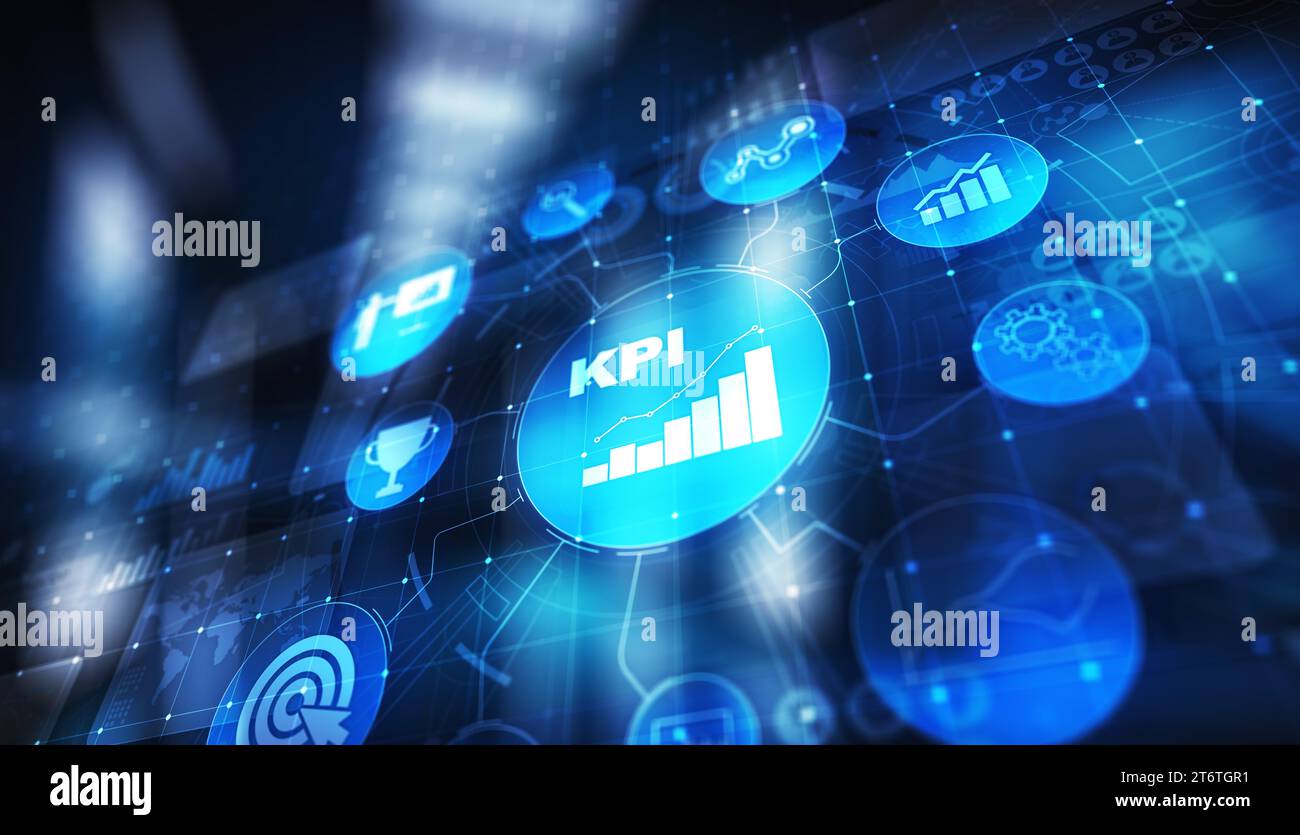 KPI - Key performance indicator. Business and industrial analysis ...