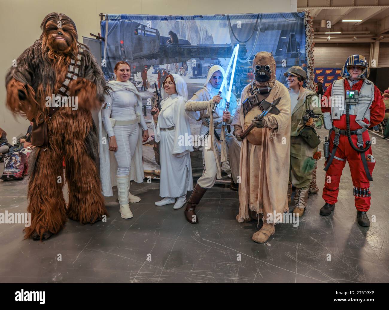 London UK 12 Nov 2023 London Comic Con Winter Olympia weekend of 11-12 ...