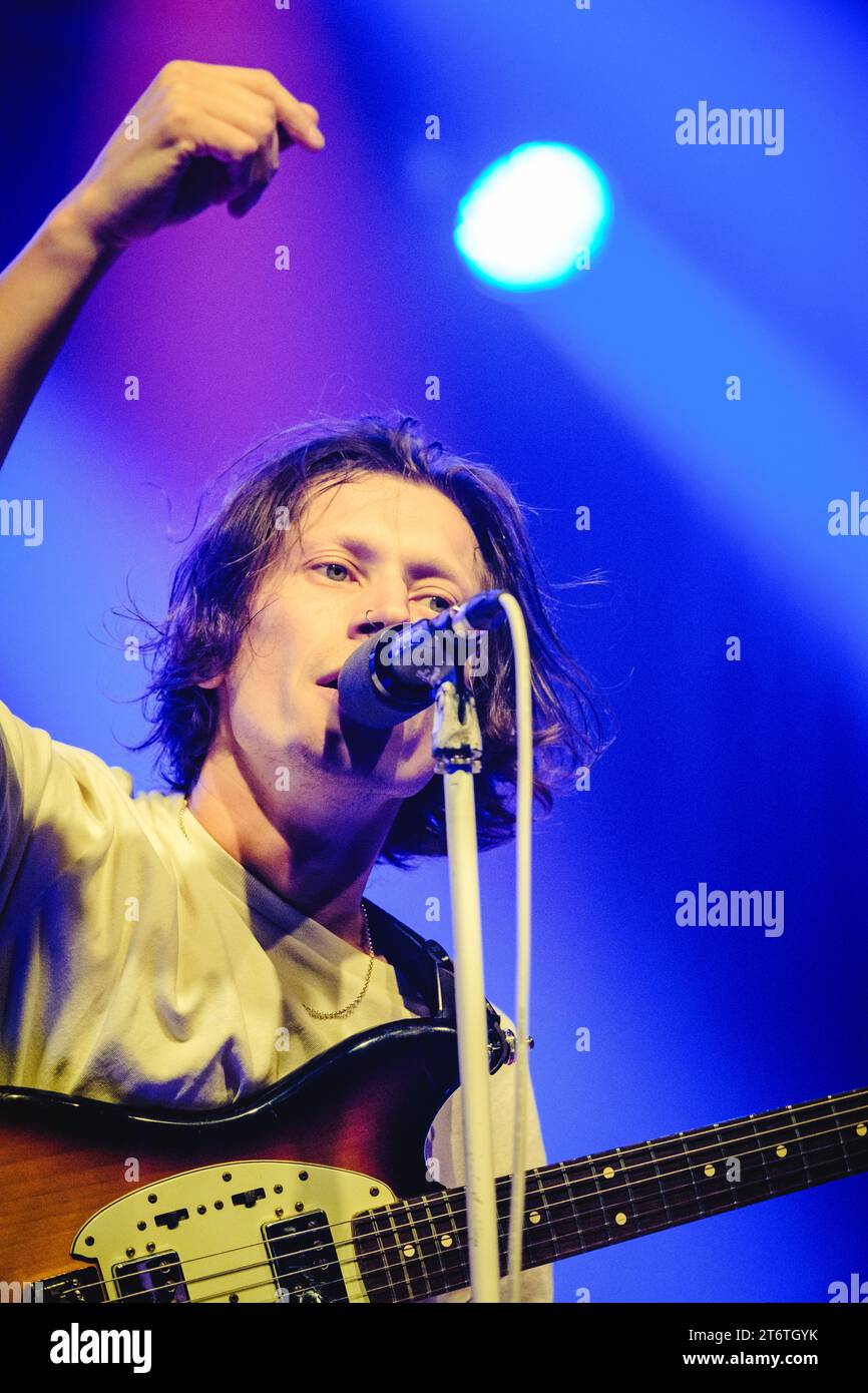Bern, Switzerland. 10th, November 2023. The British band October Drift ...