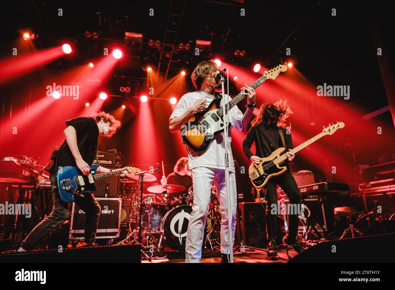 Bern, Switzerland. 10th, November 2023. The British band October Drift ...