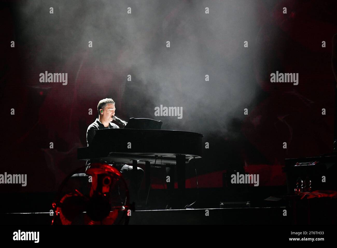 Croatia, Zagreb, 111123. Serbian singer Zeljko Joksimovic held a ...