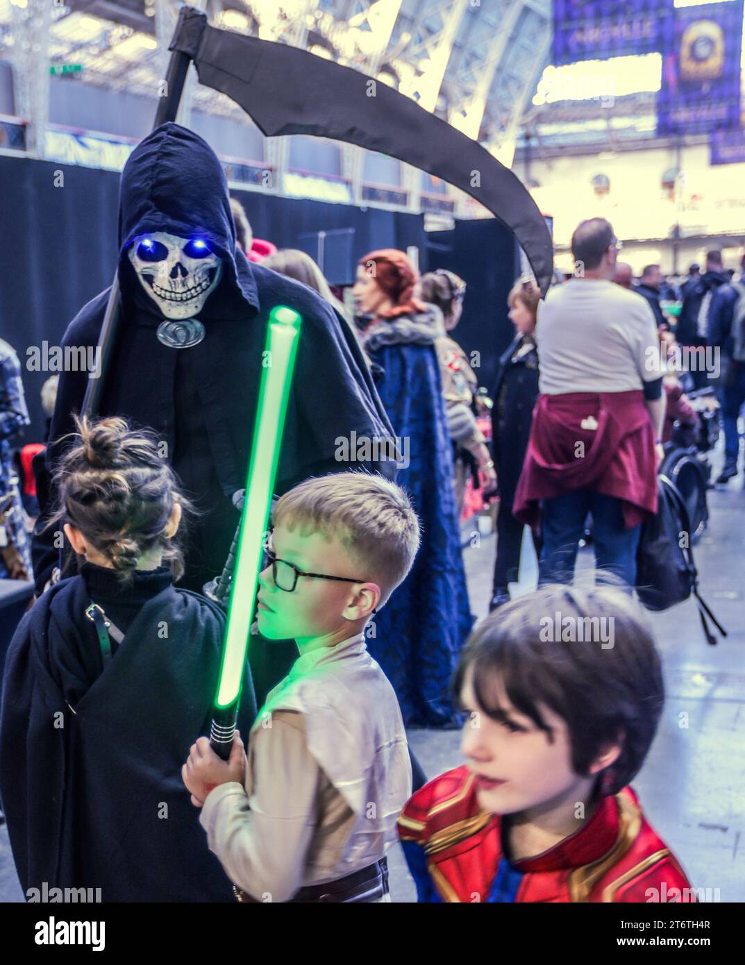 London UK 12 Nov 2023 London Comic Con Winter Olympia weekend of 11-12 ...