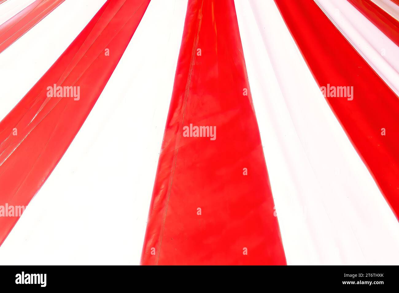 Background of red and white stripes of circus cupola . Vibrant ...