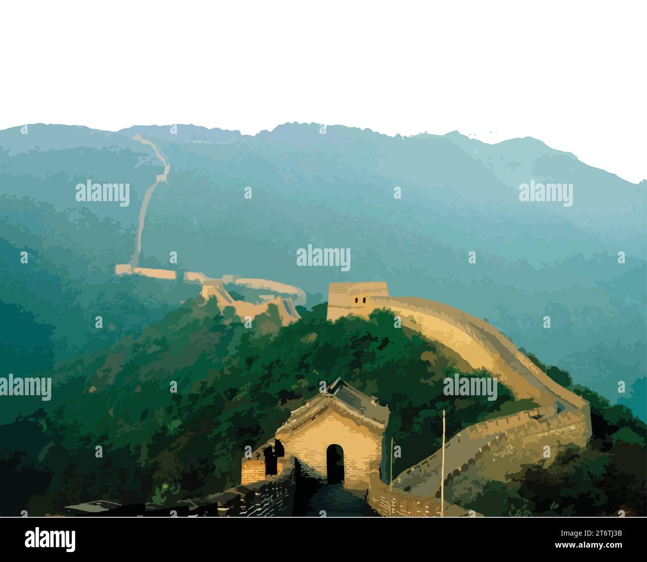 Hiking great wall china Stock Vector Images - Alamy Hiking great wall china Stock Vector Images - Alamy