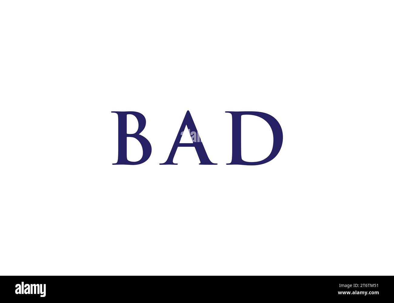 Letter bad linked logo hi-res stock photography and images - Alamy