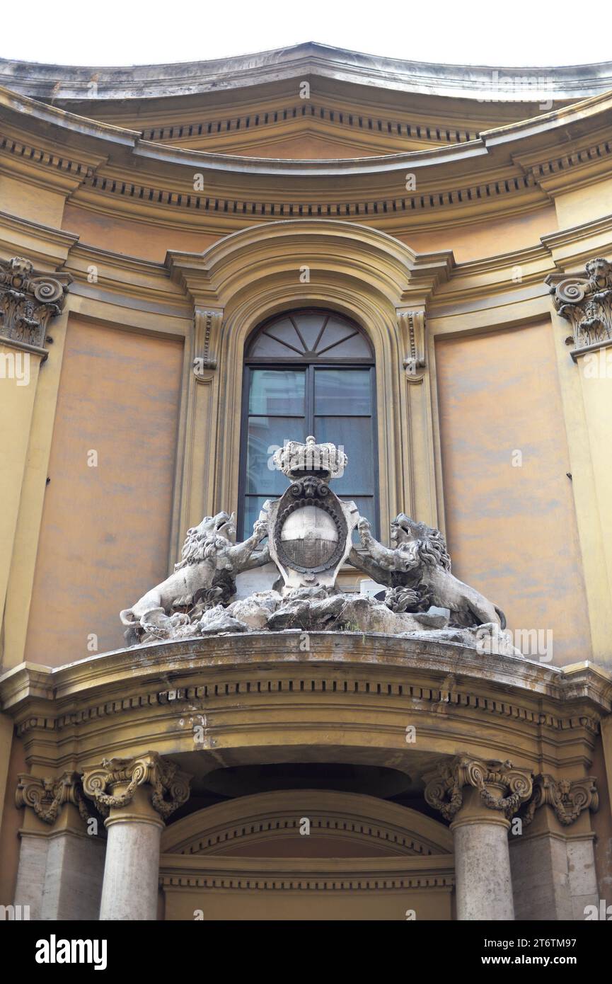 Fresco, art, and architecture from Roma and Italy Stock Photo - Alamy