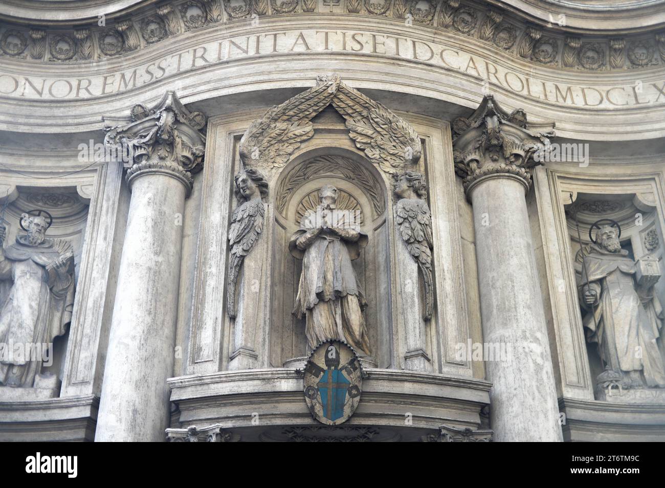 Fresco, art, and architecture from Roma and Italy Stock Photo - Alamy