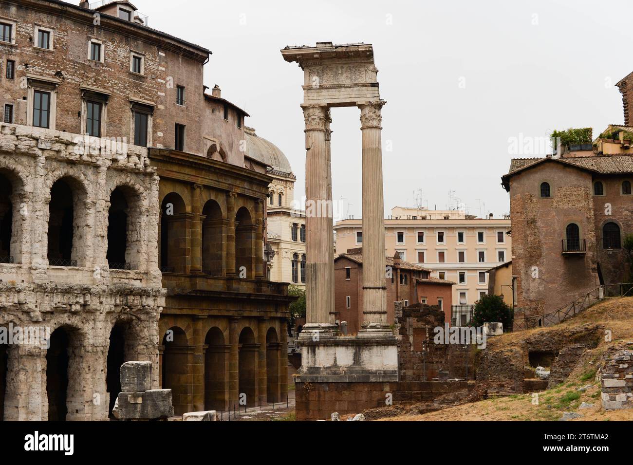 Fresco, art, and architecture from Roma and Italy Stock Photo - Alamy