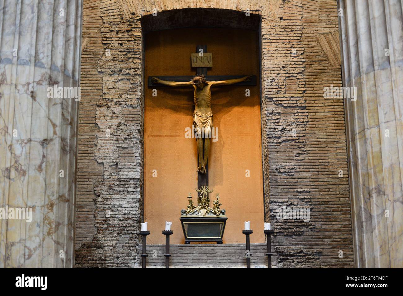 Fresco, art, and architecture from Roma and Italy Stock Photo - Alamy