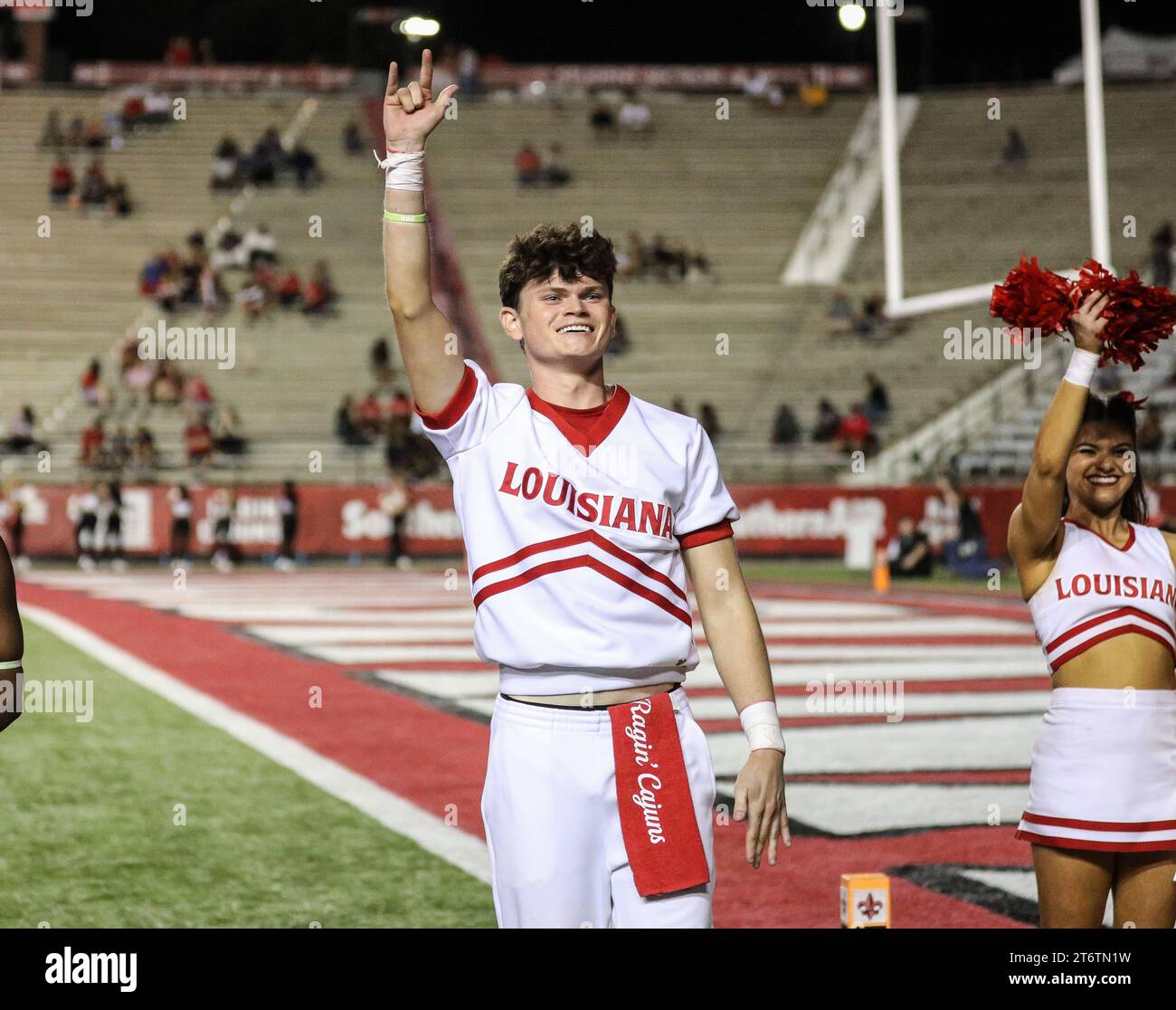 Louisiana lafayette ragin cajuns football hi-res stock photography and ...