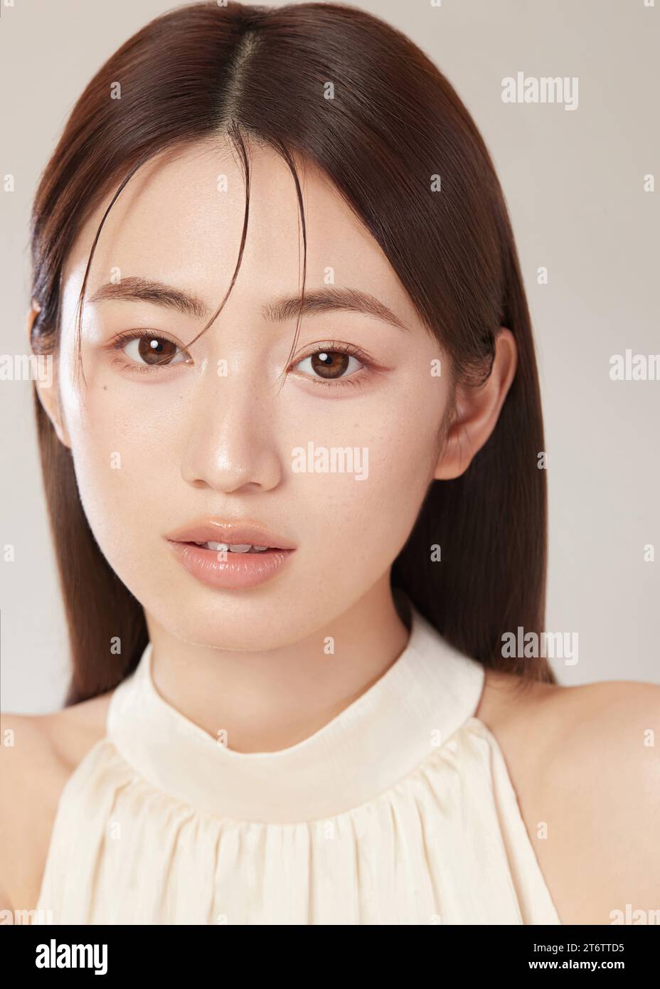 Healthy habits for a naturally beautiful face Stock Photo - Alamy