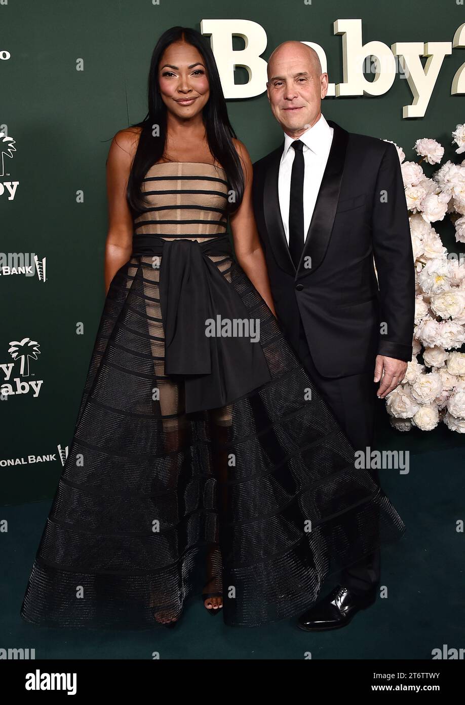 Tracy Robins and Brian Robins arriving to the 2023 Baby2Baby Gala held ...