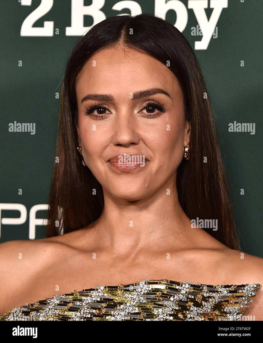 Jessica Alba arriving to the 2023 Baby2Baby Gala held at the Pacific ...