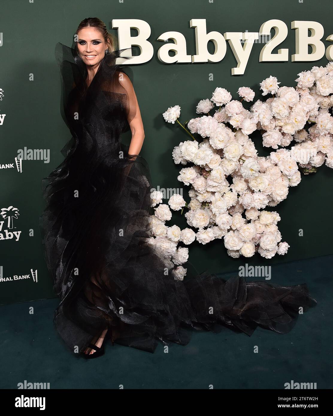 Heidi Klum arriving to the 2023 Baby2Baby Gala held at the Pacific ...