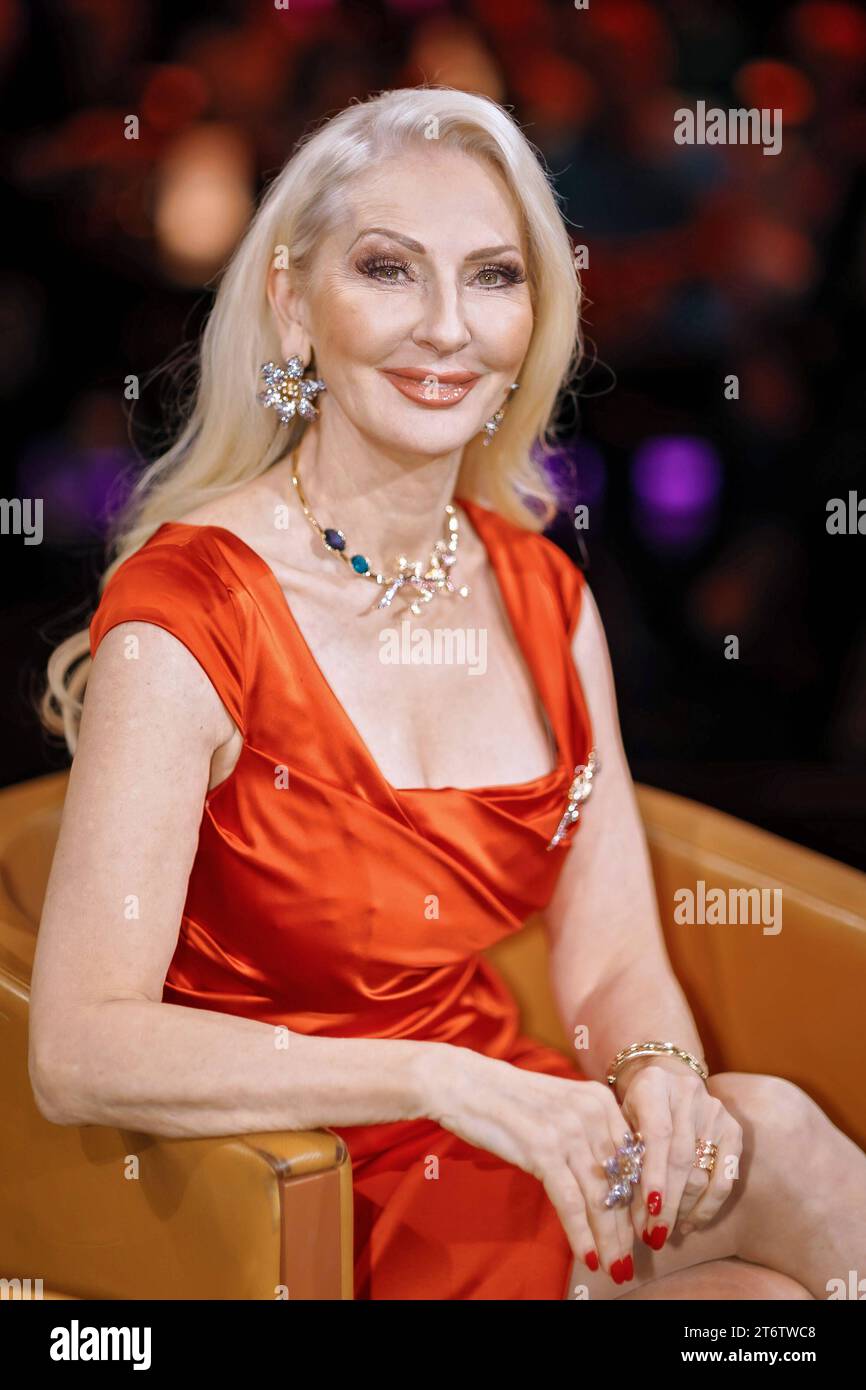 MDR - Riverboat. Entertainerin Desiree Nick anläßlich der Aufzeichnung ...