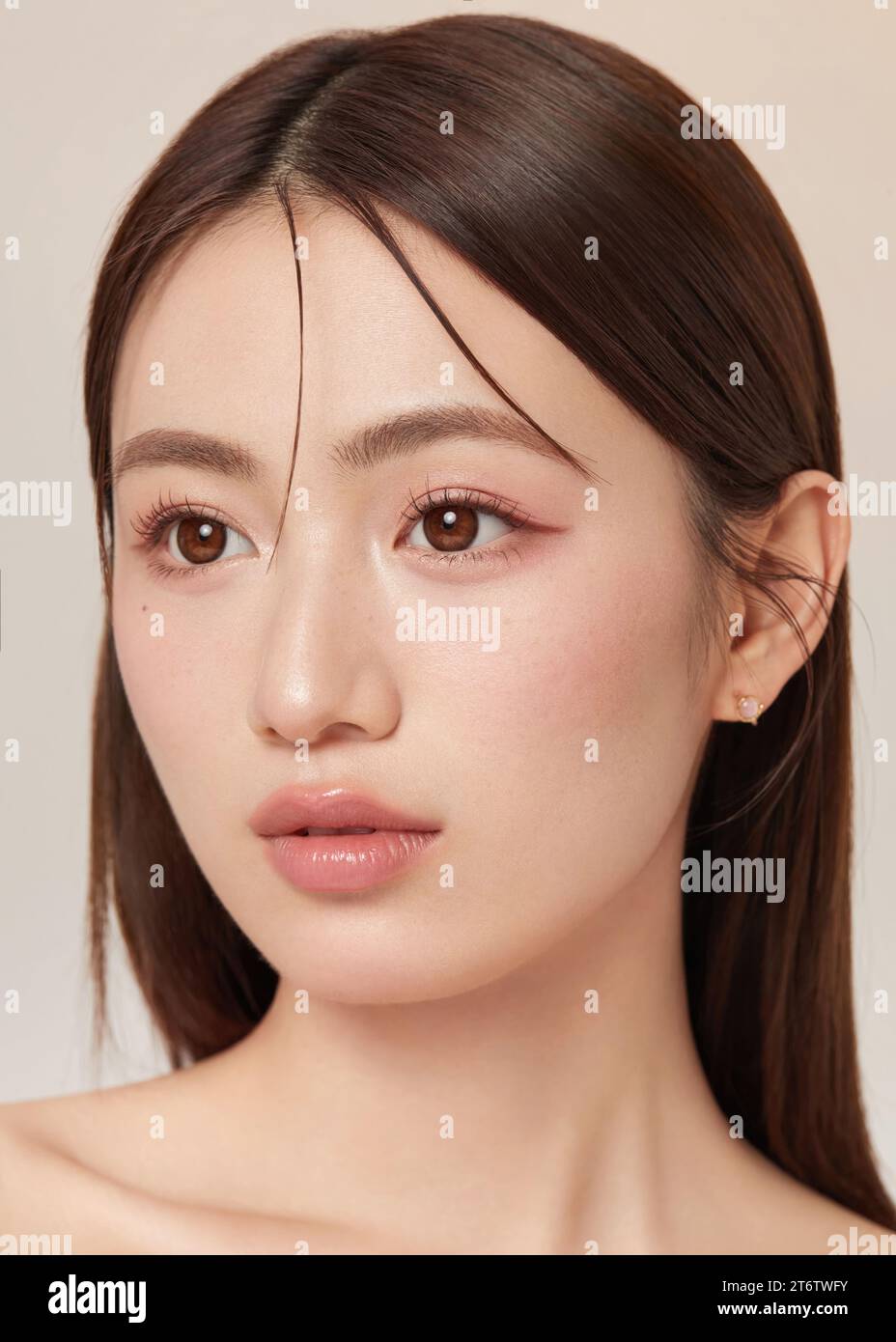 Healthy habits for a naturally beautiful face Stock Photo - Alamy