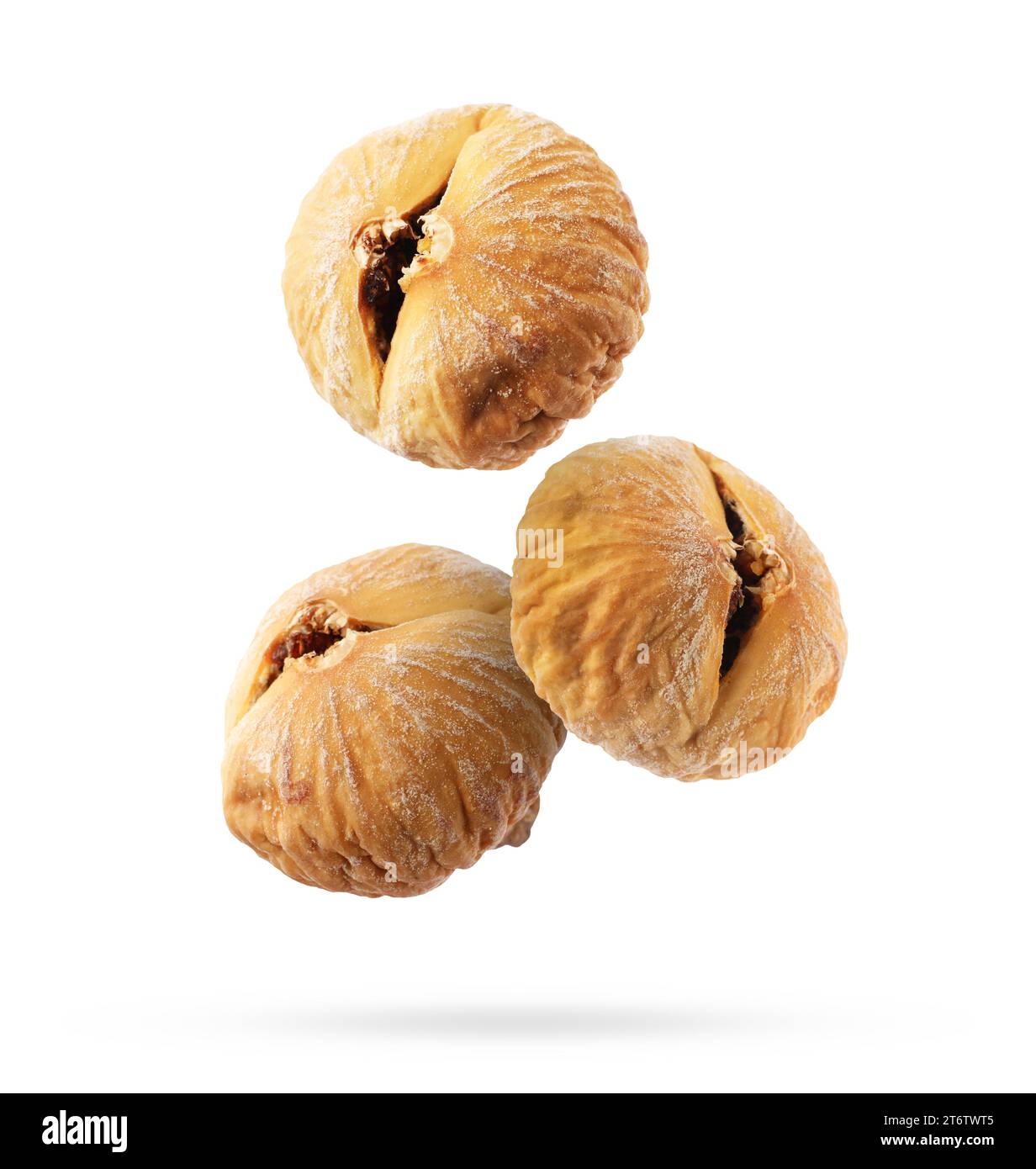 Dried figs falling on white background. Exotic fruit Stock Photo - Alamy