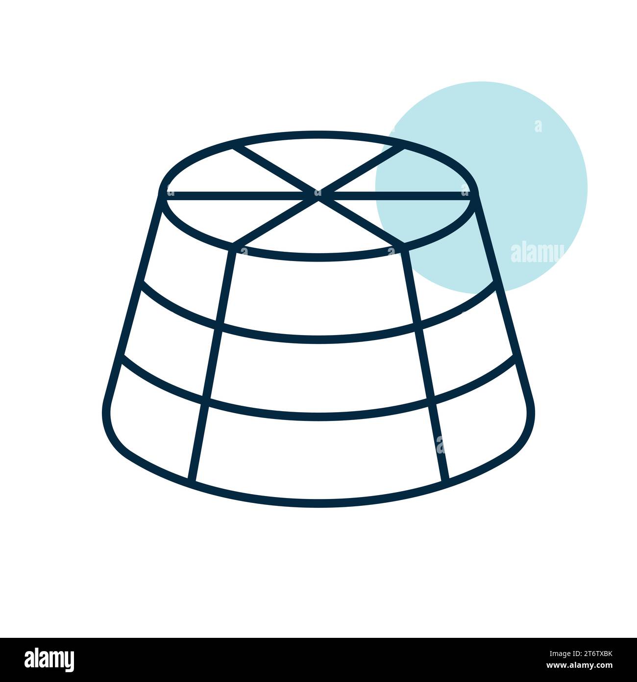 Ricotta cheese vector icon. Dairy product sign. Graph symbol for ...