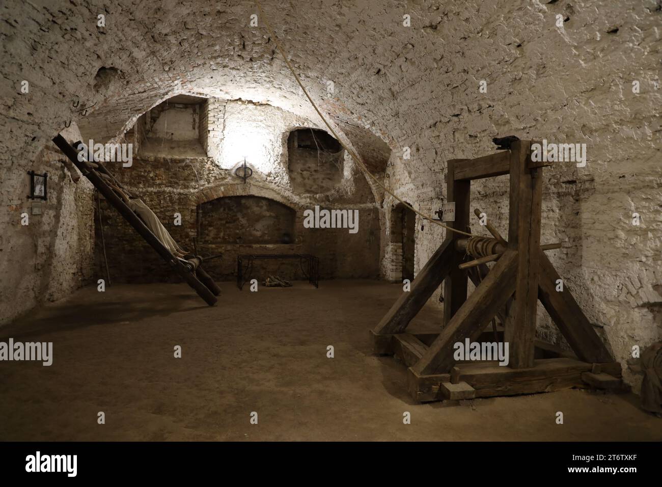 Torture chamber in the cellar hi-res stock photography and images - Alamy