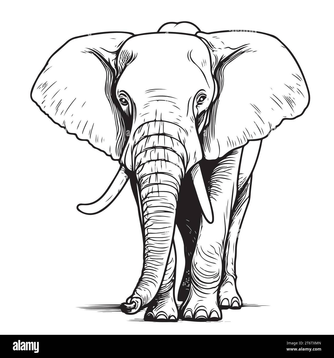 Talking elephant Stock Vector Images - Alamy