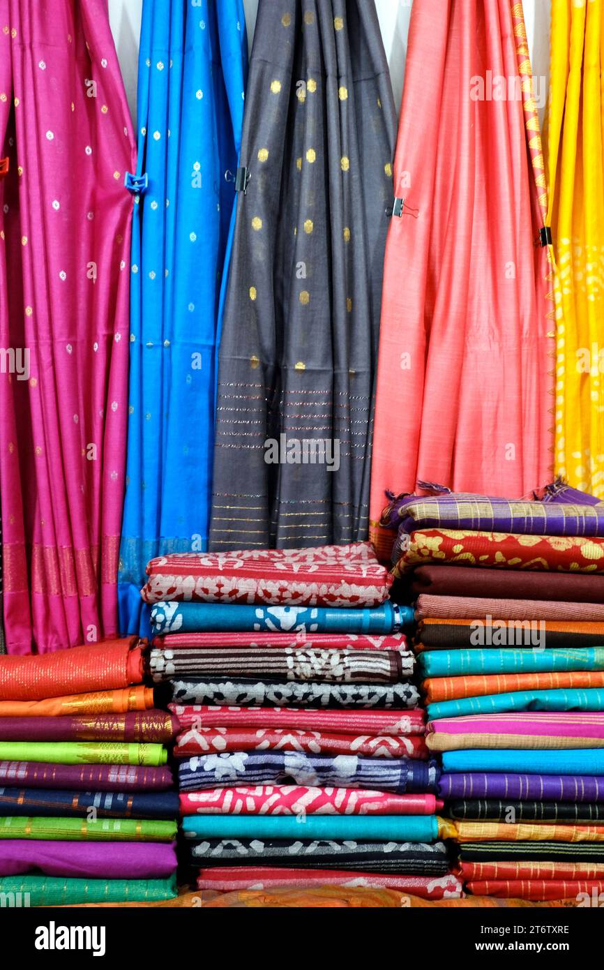 Indian saree boutique hi-res stock photography and images - Alamy
