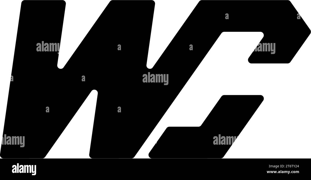 WC logo, WC Monogram, Initial WC Logo, Letter WC logo, Icon, Vector ...