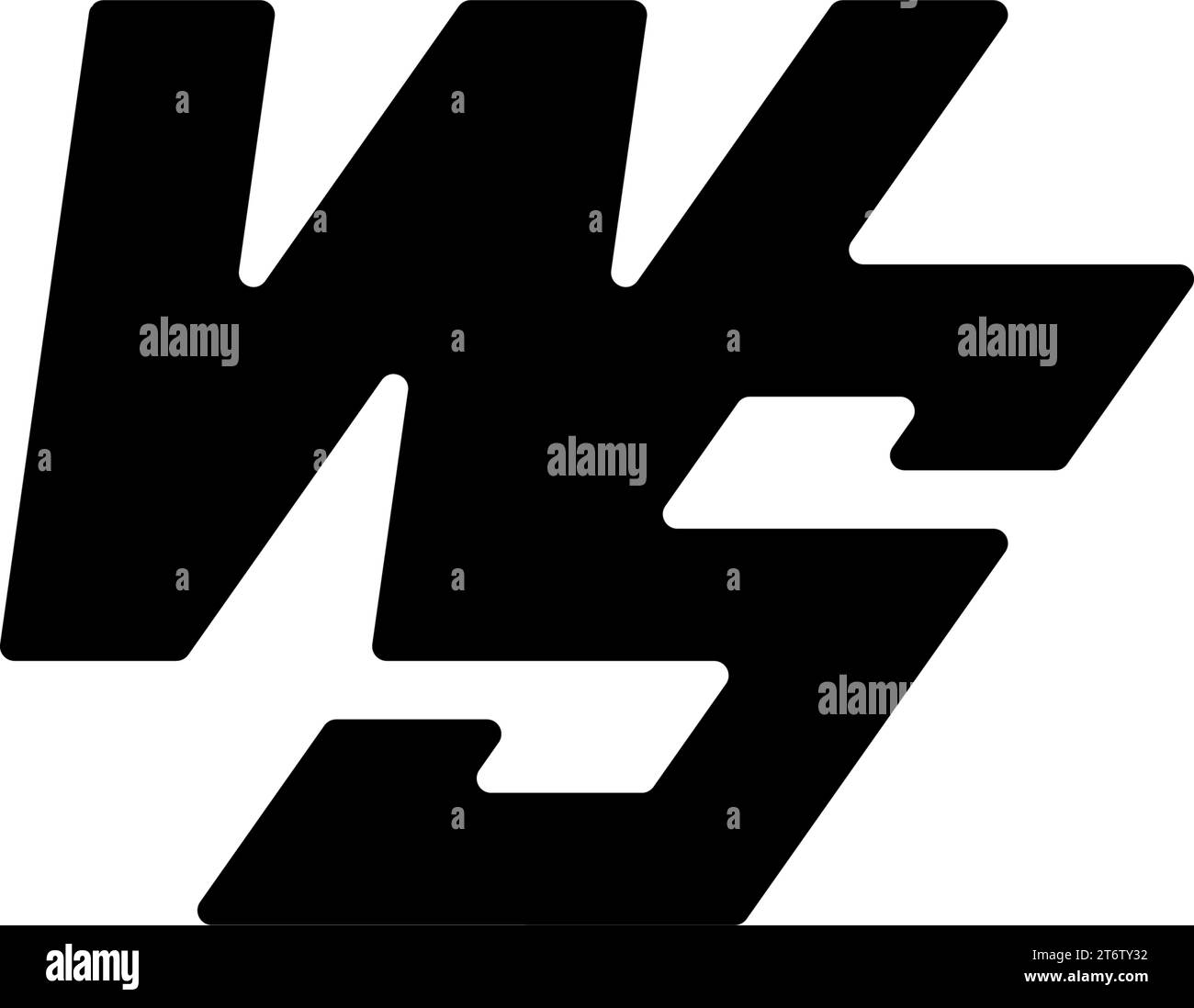 WS logo, WS Monogram, Initial WS Logo, Letter WS logo, Icon, Vector ...