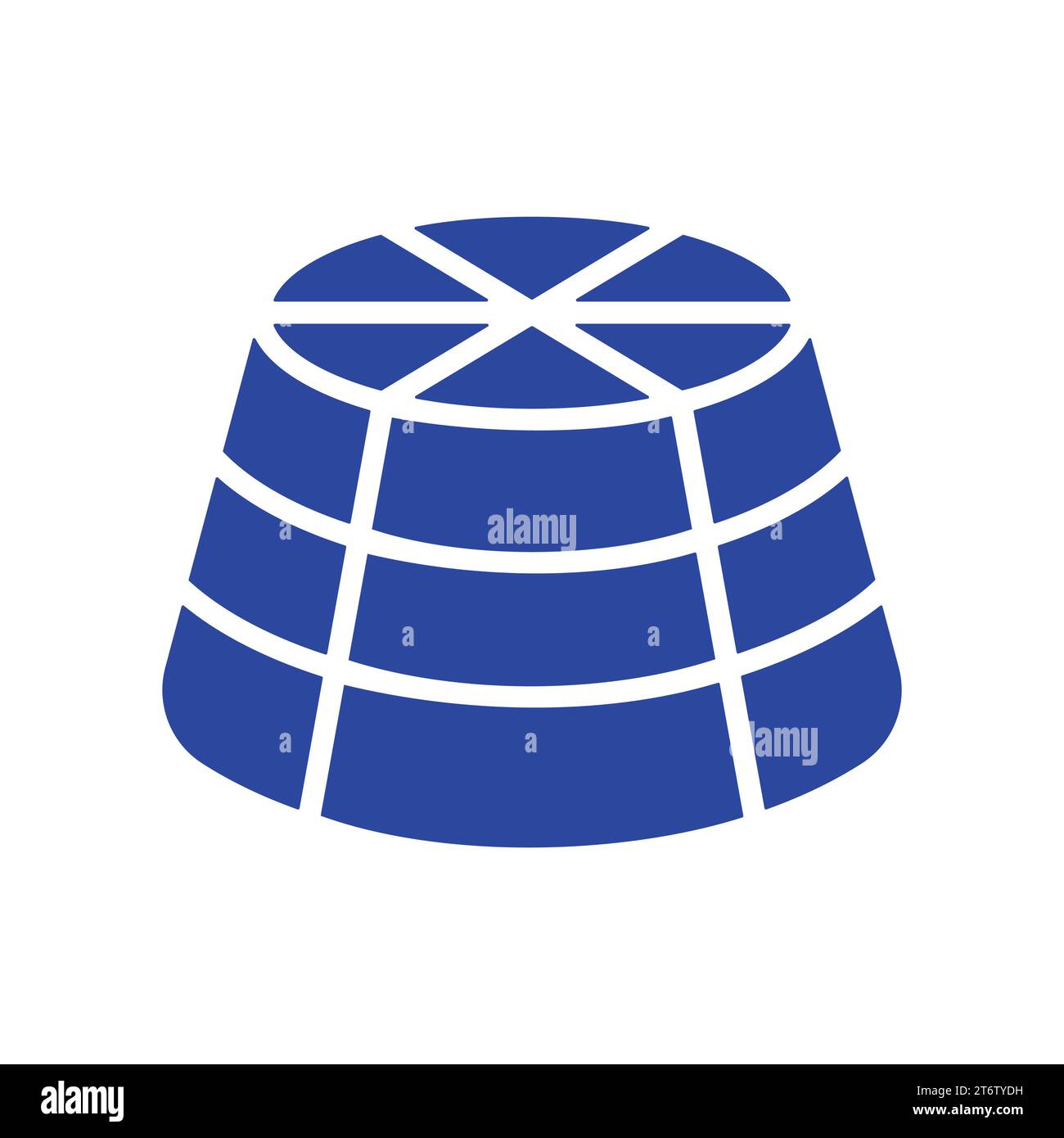 Ricotta cheese vector icon. Dairy product sign. Graph symbol for ...
