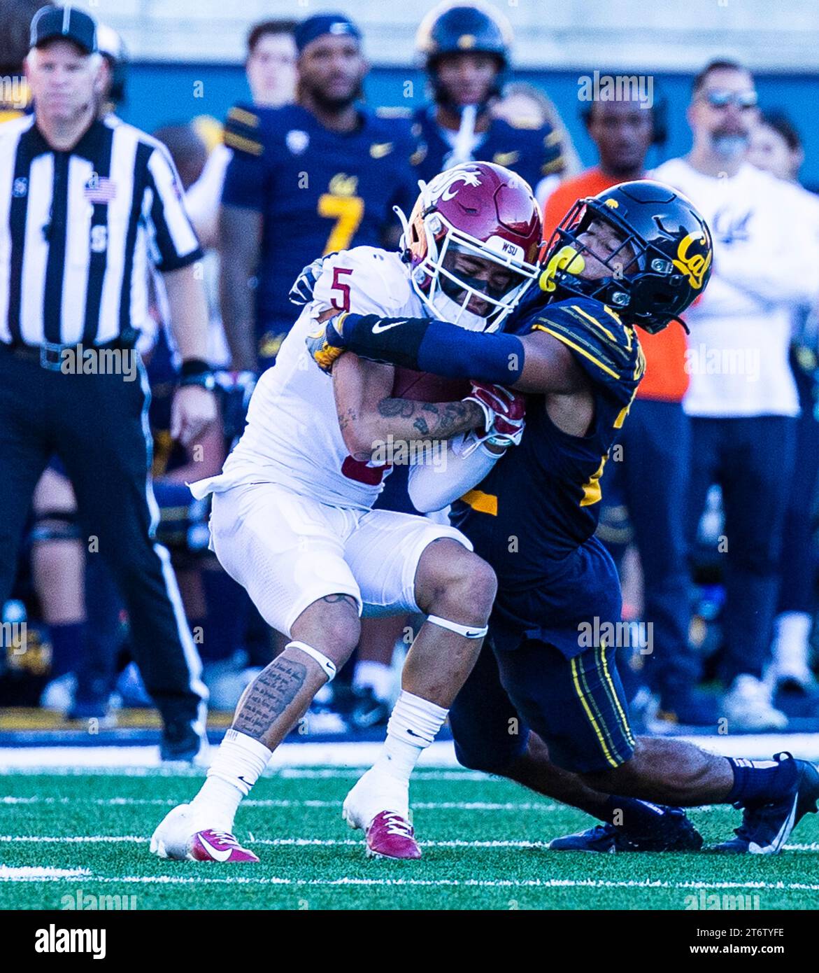 November 11, 2023 Berkeley, CA U.S.A. California defensive back Matthew ...