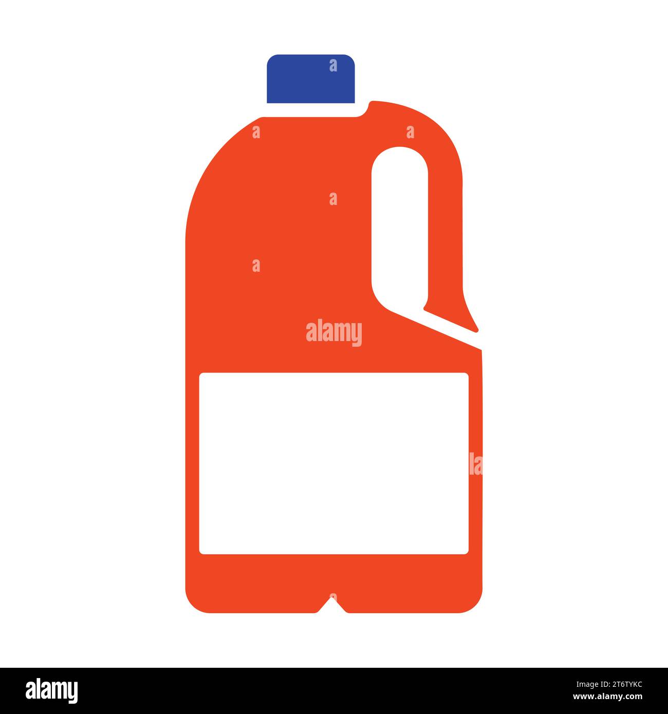 Milk plastic bottle vector icon. Dairy product sign. Graph symbol for ...